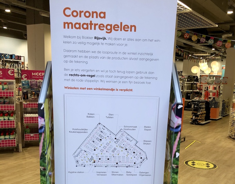 That’s useful (Or: Store map of Blokker in Rijswijk) | Life in the Hague